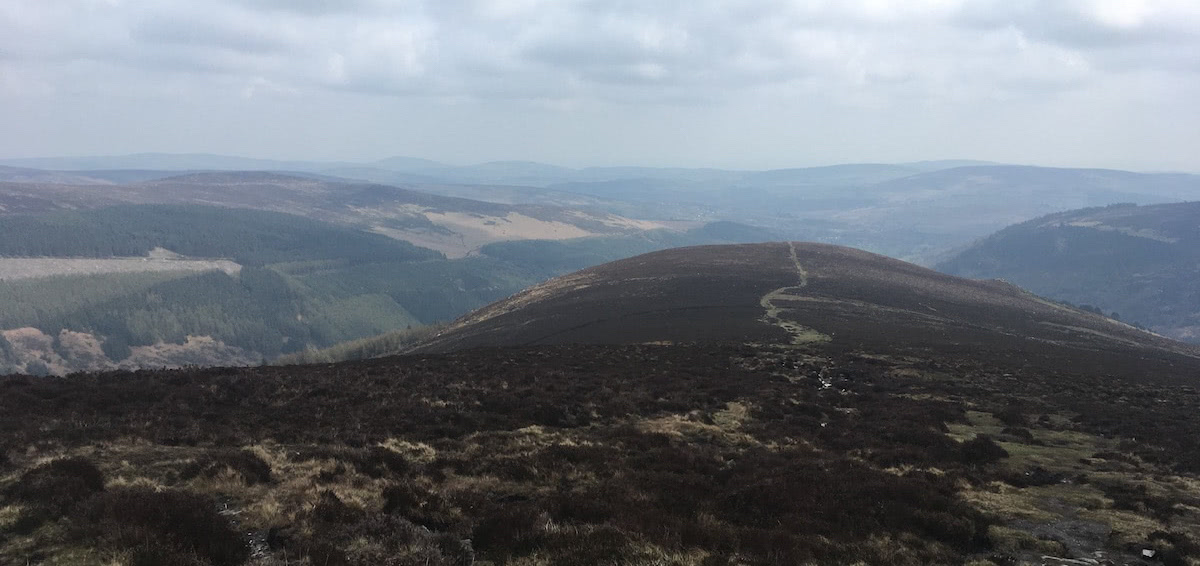 Camaderry Rundwanderung durch die Wicklow Mountains